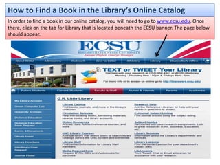 How to find a book | PPTX