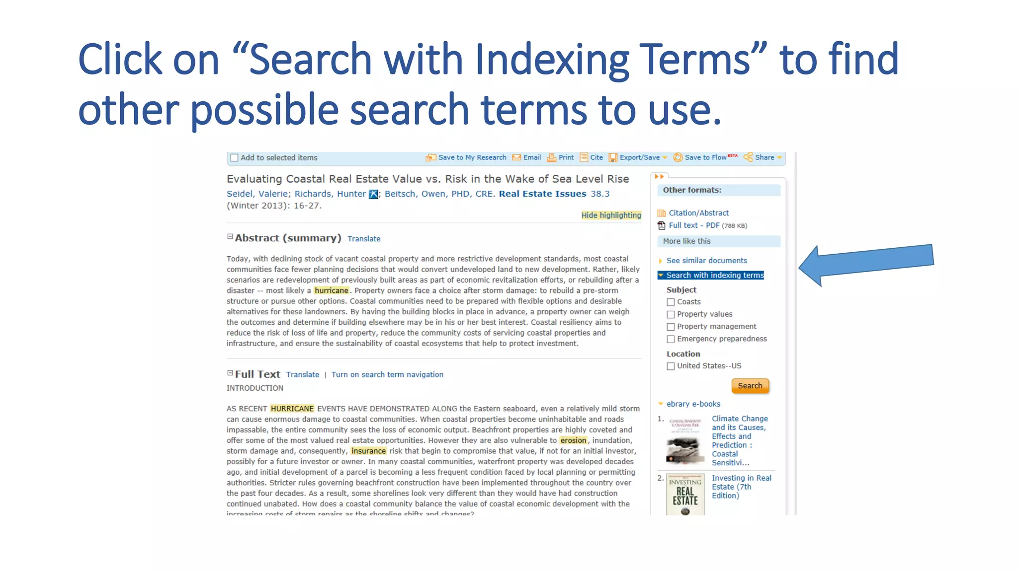 How to find articles ppt | PPTX