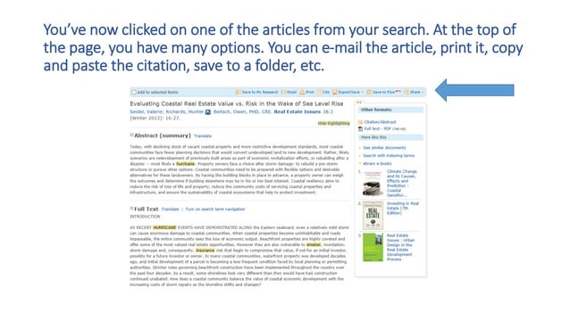 How to find articles ppt | PPT