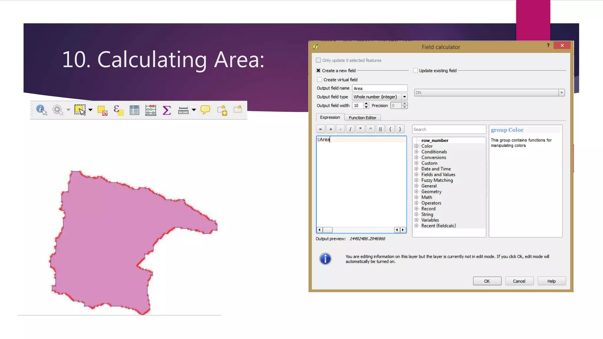 How to find catchment area by using qgis | PPTX