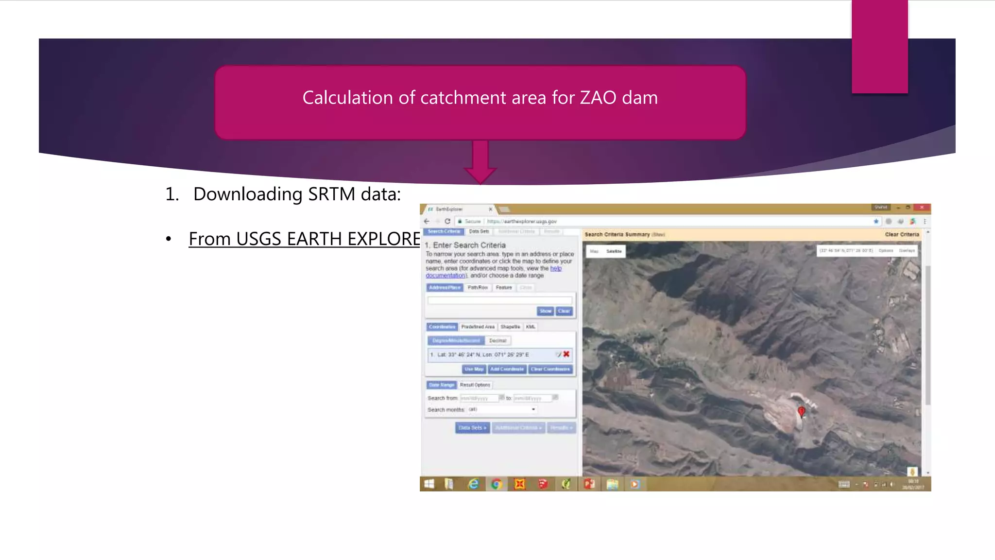 How to find catchment area by using qgis | PPTX