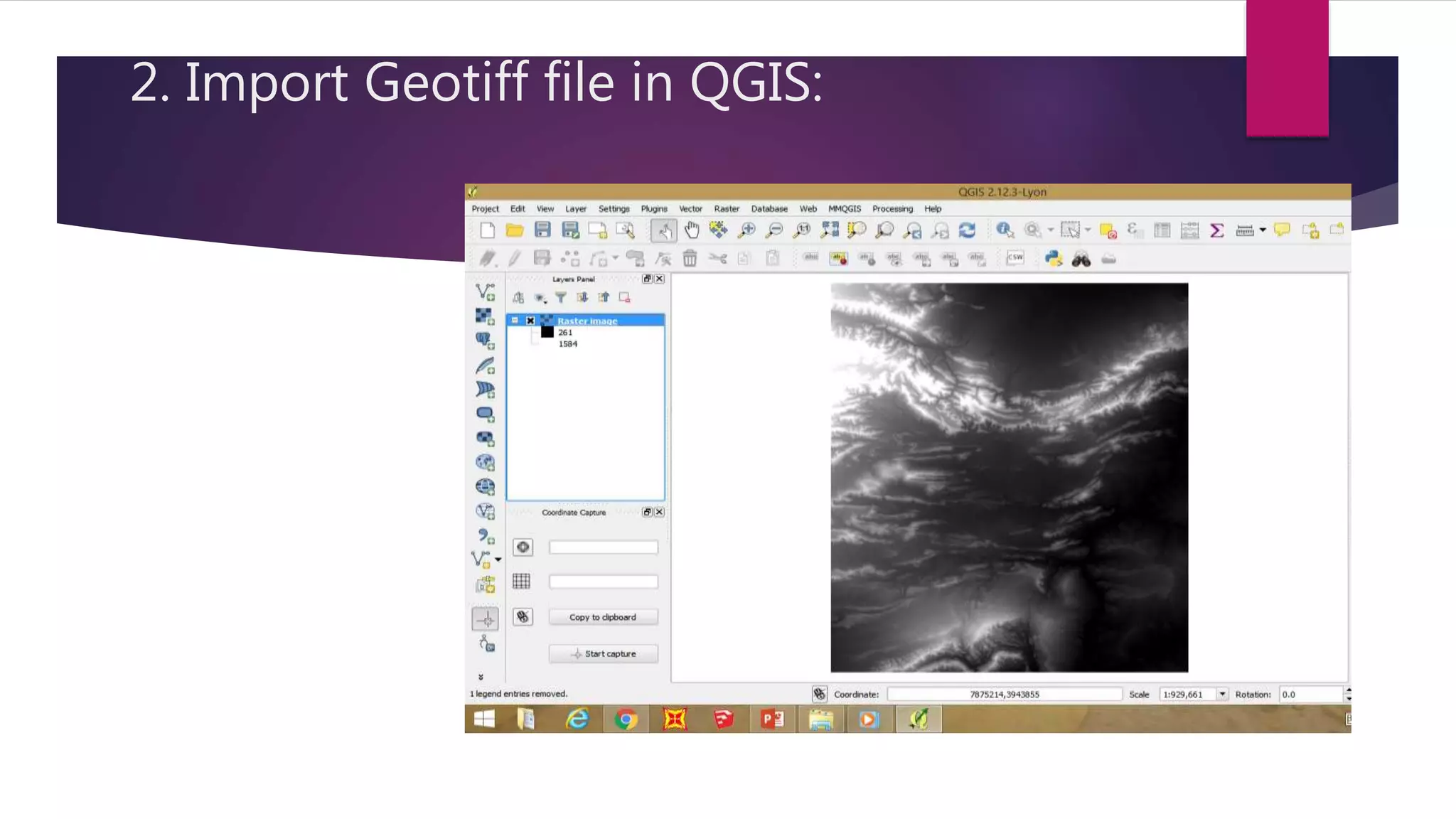 How to find catchment area by using qgis | PPTX