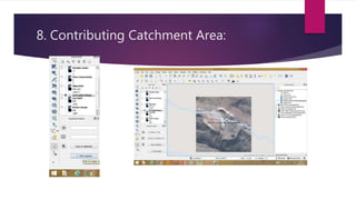 How to find catchment area by using qgis | PPTX