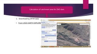 How to find catchment area by using qgis | PPTX