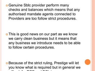 How to Find Genuine SBLC Providers? | PPTX