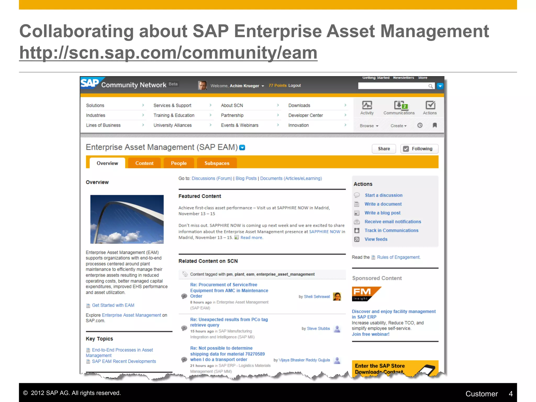 How to find_information_on_sap_eam | PPT