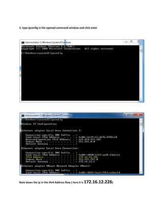How to find ip and mac address | PDF