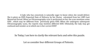 How to find out Correct EDD? | PPTX