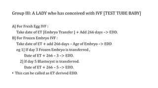 How to find out Correct EDD? | PPTX