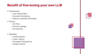 How to fine-tune and develop your own large language model.pptx