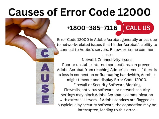 +1800–385–7116 How to Fix Adobe Error Code 146 | PPT