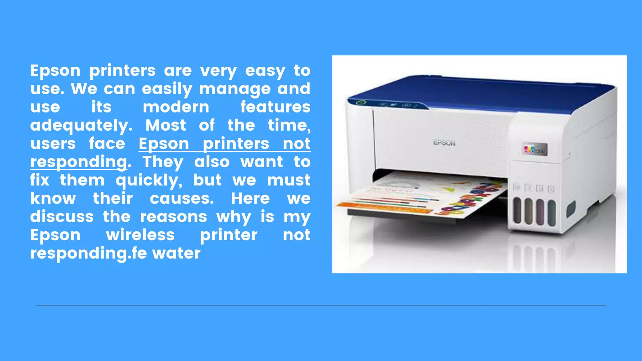 How to Fix an Epson Printer is Not Responding.pptx