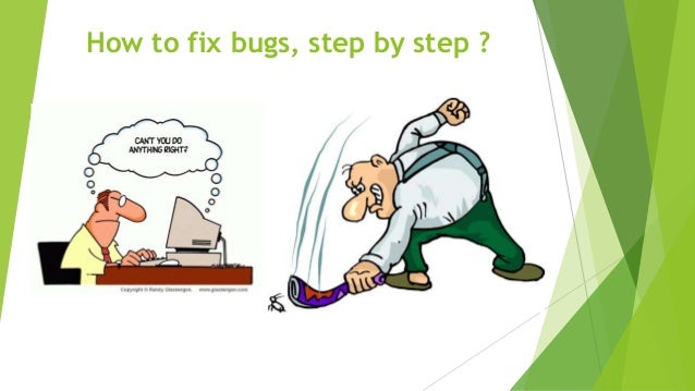 How to fix bug or defects in software