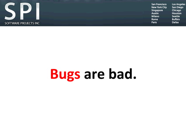 How To Fix Bugs | PPT | Operating Systems | Computer Software and ...