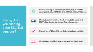 How to Fix ERR_SSL_VERSION_OR_CIPHER_MISMATCH Error | PPT