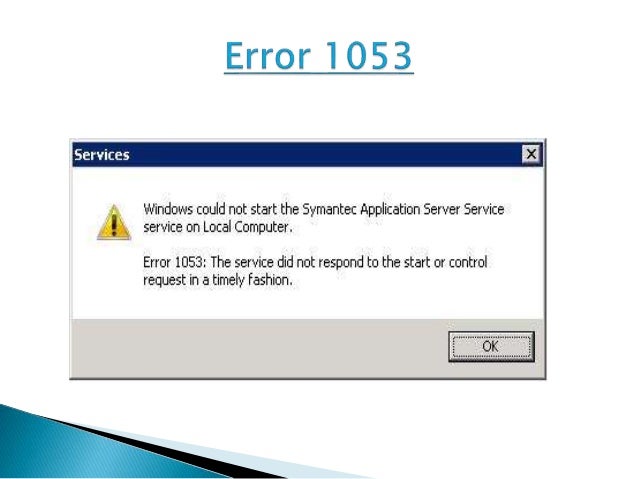 Error Code 1053 – Error 1053 Windows Service – FFVSFX