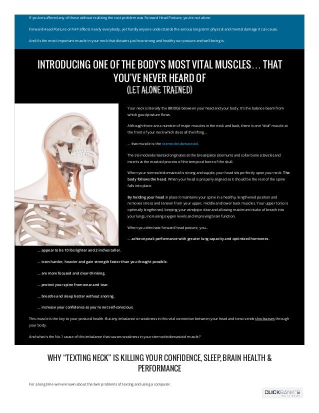 How To Fix Forward Head Posture: A complete Guide | PDF