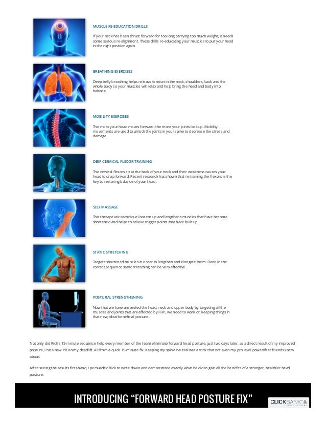 How To Fix Forward Head Posture: A complete Guide | PDF