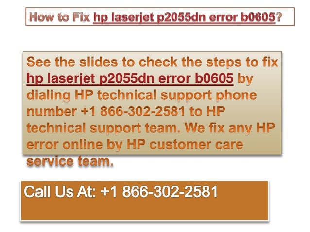 Hp laserjet p2055dn printer error code b0605 - boostdas