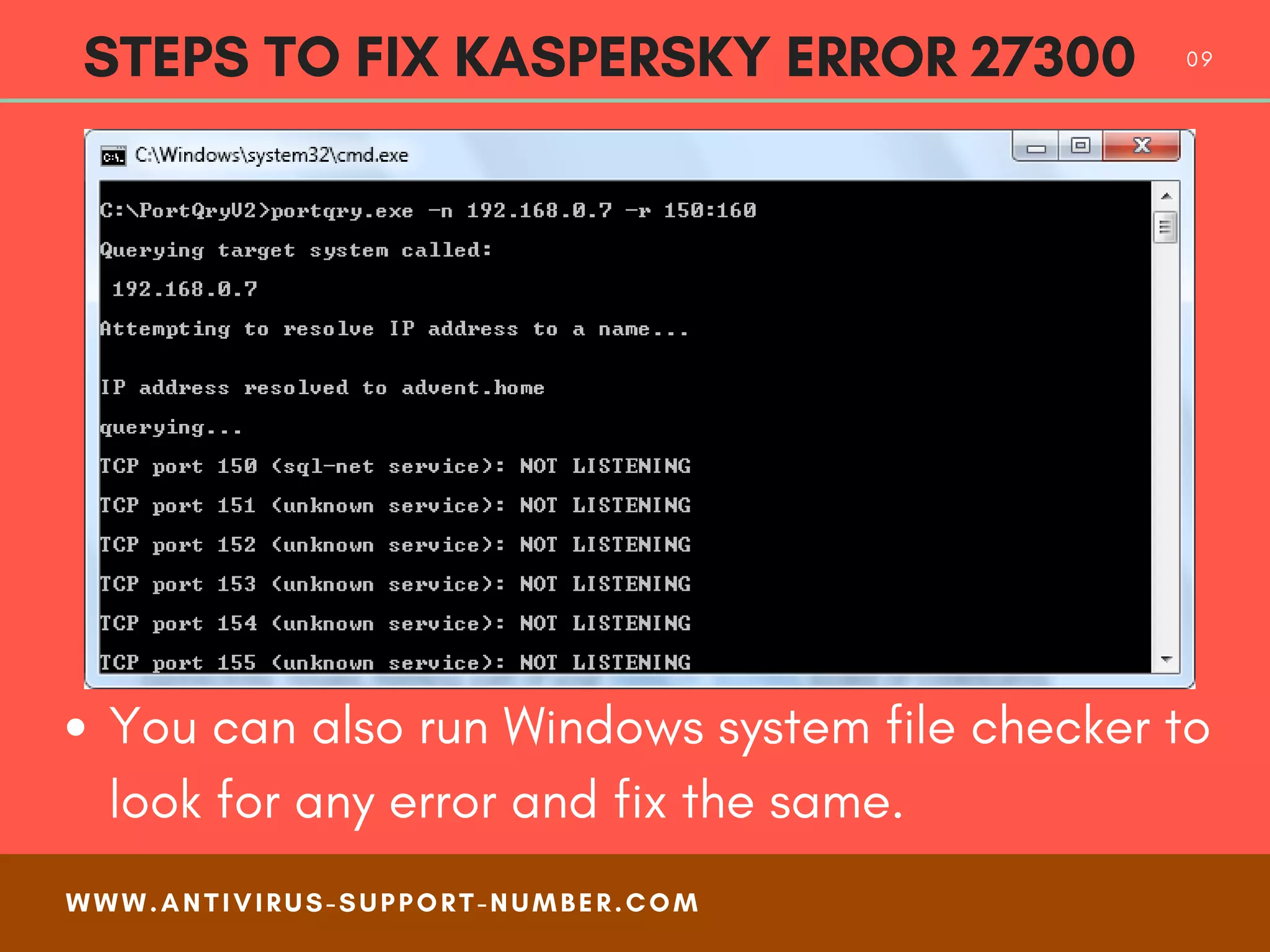 How to fix kaspersky error 27300 - Easy Steps | PDF