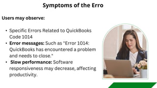 How to Fix QuickBooks Error 1014.pptx... | PPT