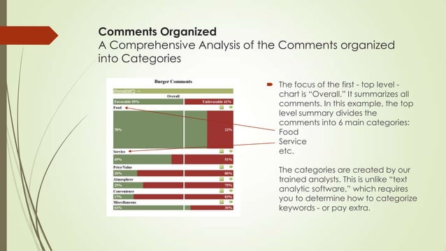 Comment Explorer Flag Analysis Features | PPT