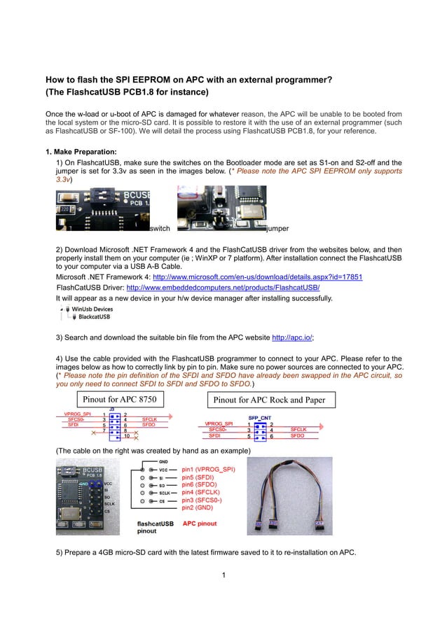 How to flash with programmer on apc | PDF | Operating Systems ...