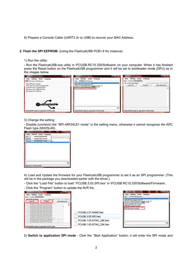 How to flash with programmer on apc | PDF | Operating Systems ...