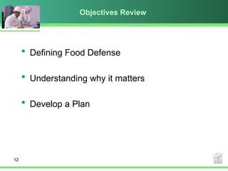 Food defense plans-How_To_Food_Defense_Plans.ppt