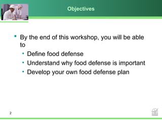 Food defense plans-How_To_Food_Defense_Plans.ppt