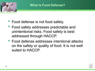 Food defense plans-How_To_Food_Defense_Plans.ppt