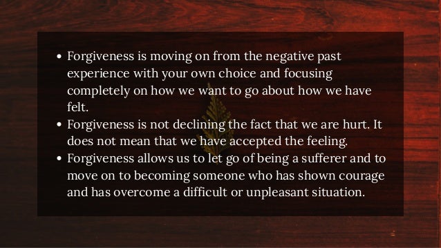 How to forgive and ask for forgiveness in a relationship | PDF