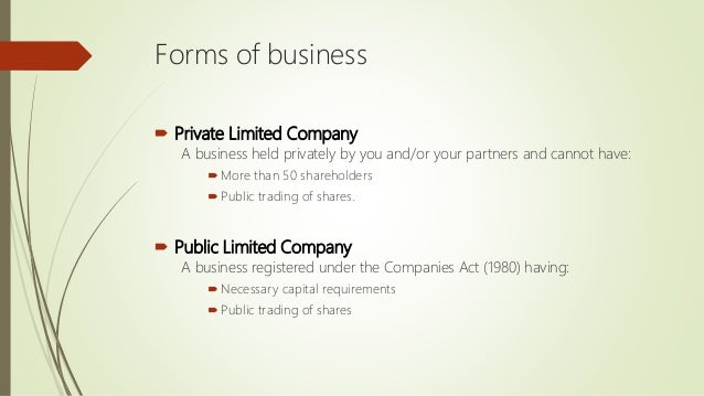 How to form a company