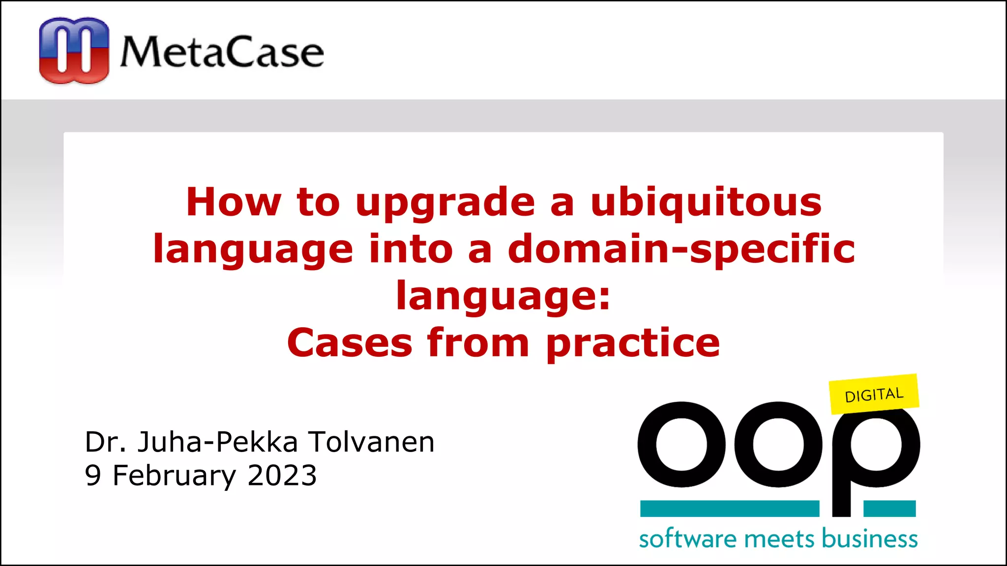 How to formalize a ubiquitous language into a domain-specific language.pdf