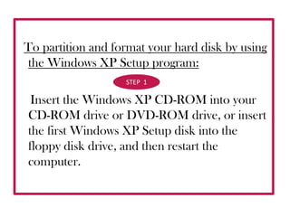 How to format your computer?? | PPTX | Data Storage and Warehousing ...