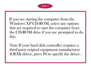 How to format your computer?? | PPTX | Data Storage and Warehousing | Computing