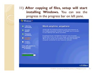 How to Format a Computer WindowsXP | PPT