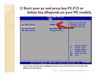 How to Format a Computer WindowsXP | PPT