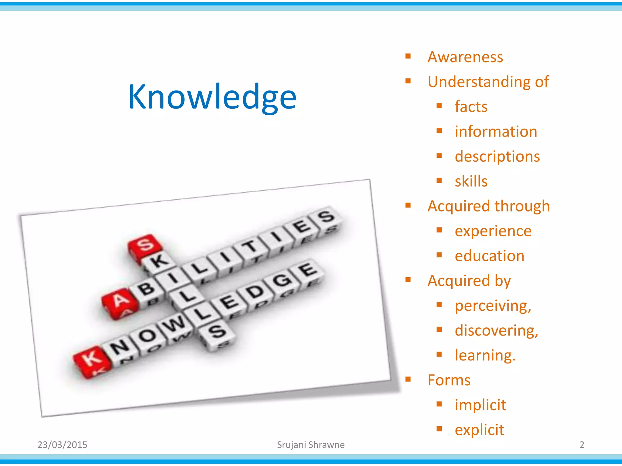 How to gain knowledge | PPTX