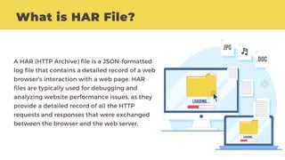 How to Generate and Analysis Har Files for Web Audits | PDF