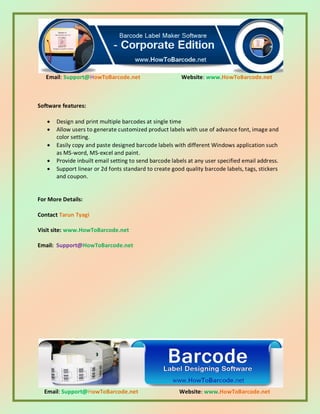 How to generate and print maxicode 2 d labels using drpu barcode ...