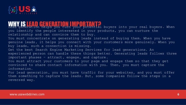 How to generate leads | PPT