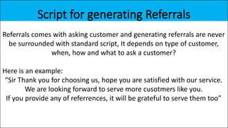 How to generate referrals | PDF