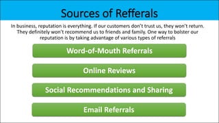 How to generate referrals | PDF