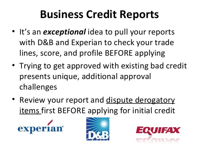 How to Get an Initial Business Credit Profile and Score
