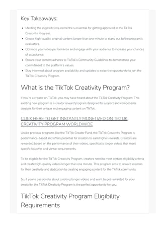 How to Get Approved for TikTok Creativity Program In 2024.pdf