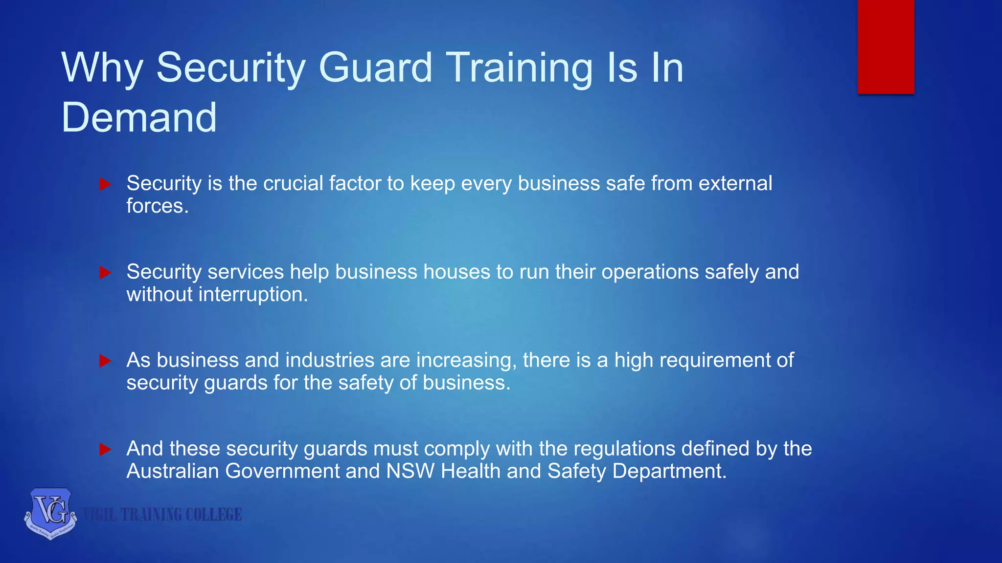 How to get a security guard licence in nsw | PPT