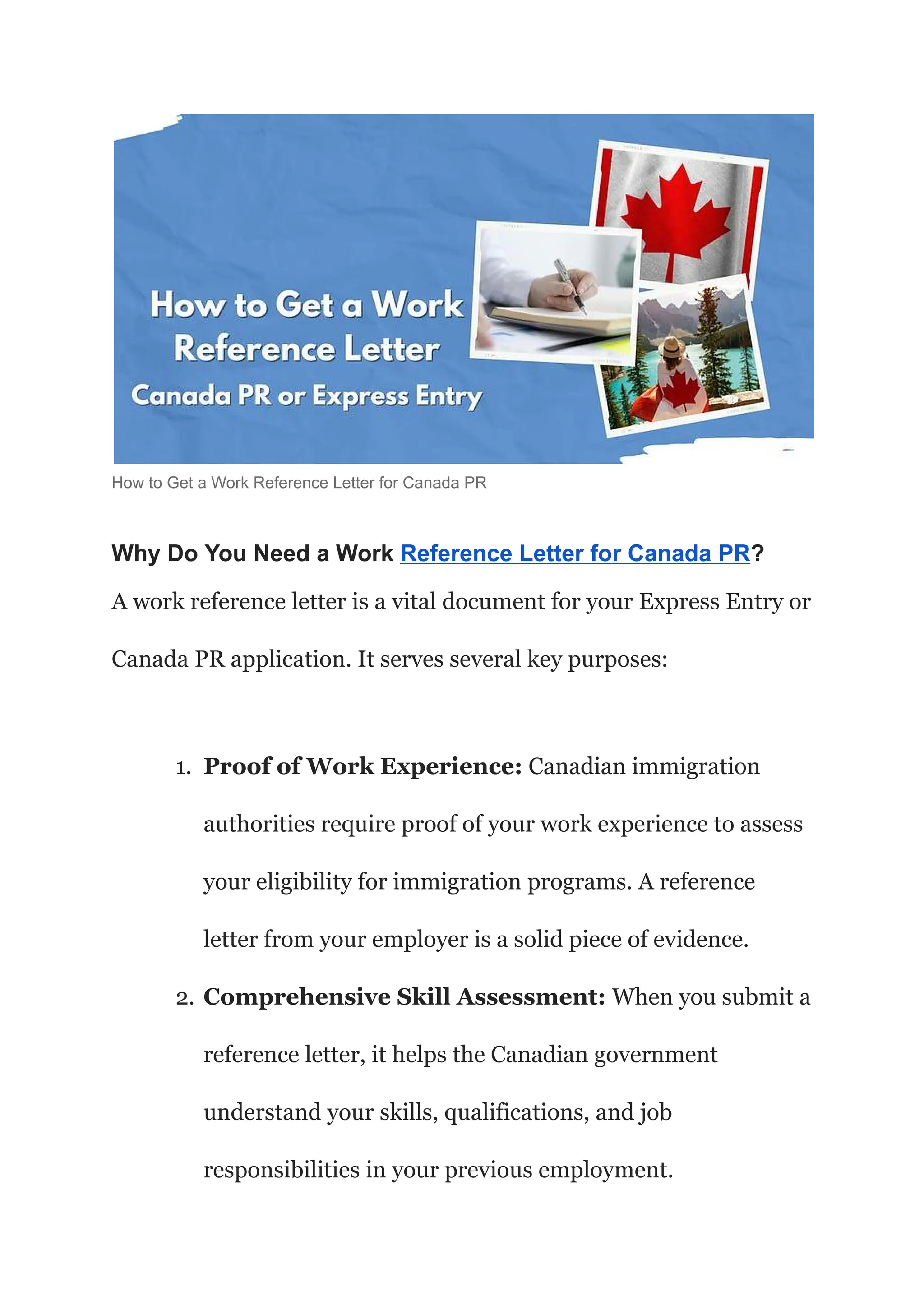 How to Get a Work Reference Letter for Canada PR.pdf