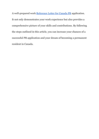 How to Get a Work Reference Letter for Canada PR.pdf