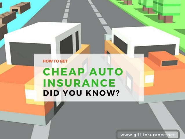 How to get cheap auto insurance? | PPT